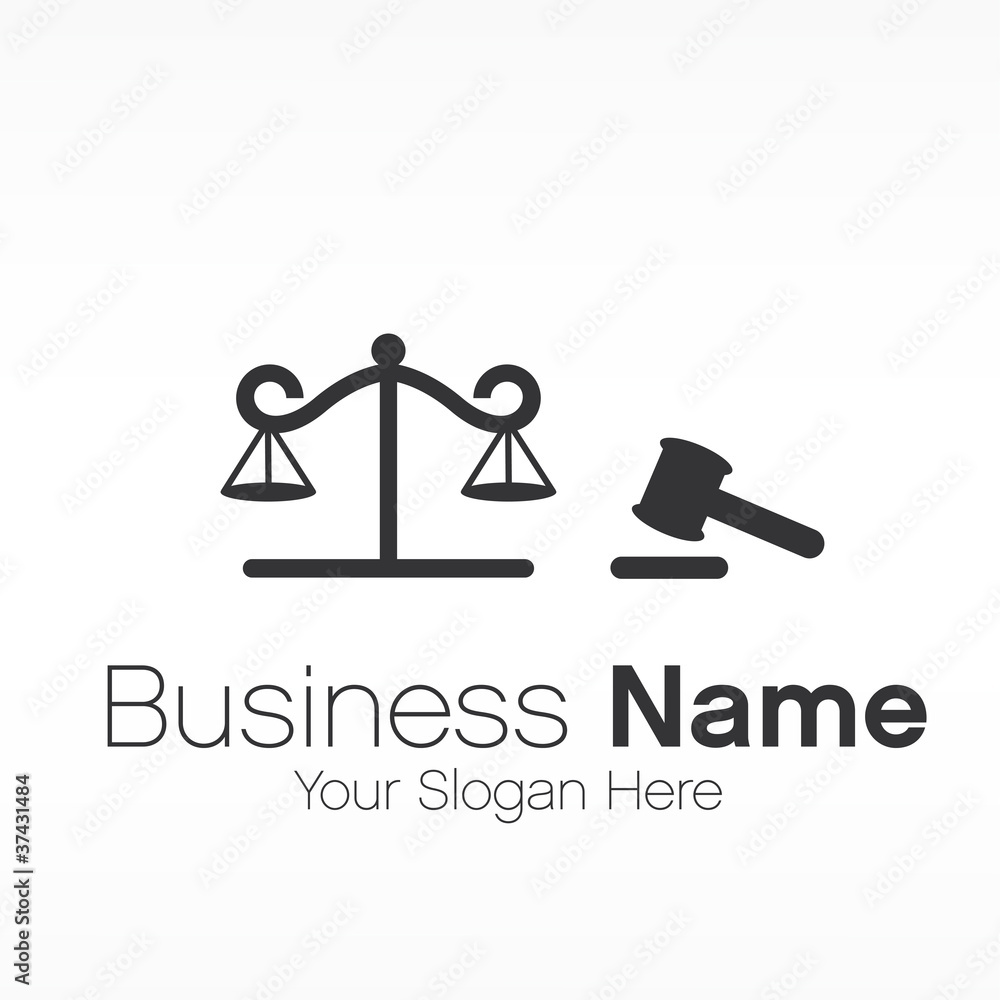 Vecteur Stock logo tribunal/justice | Adobe Stock