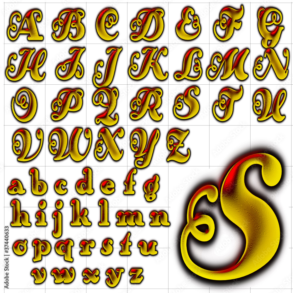 Cool Word Fonts Abc