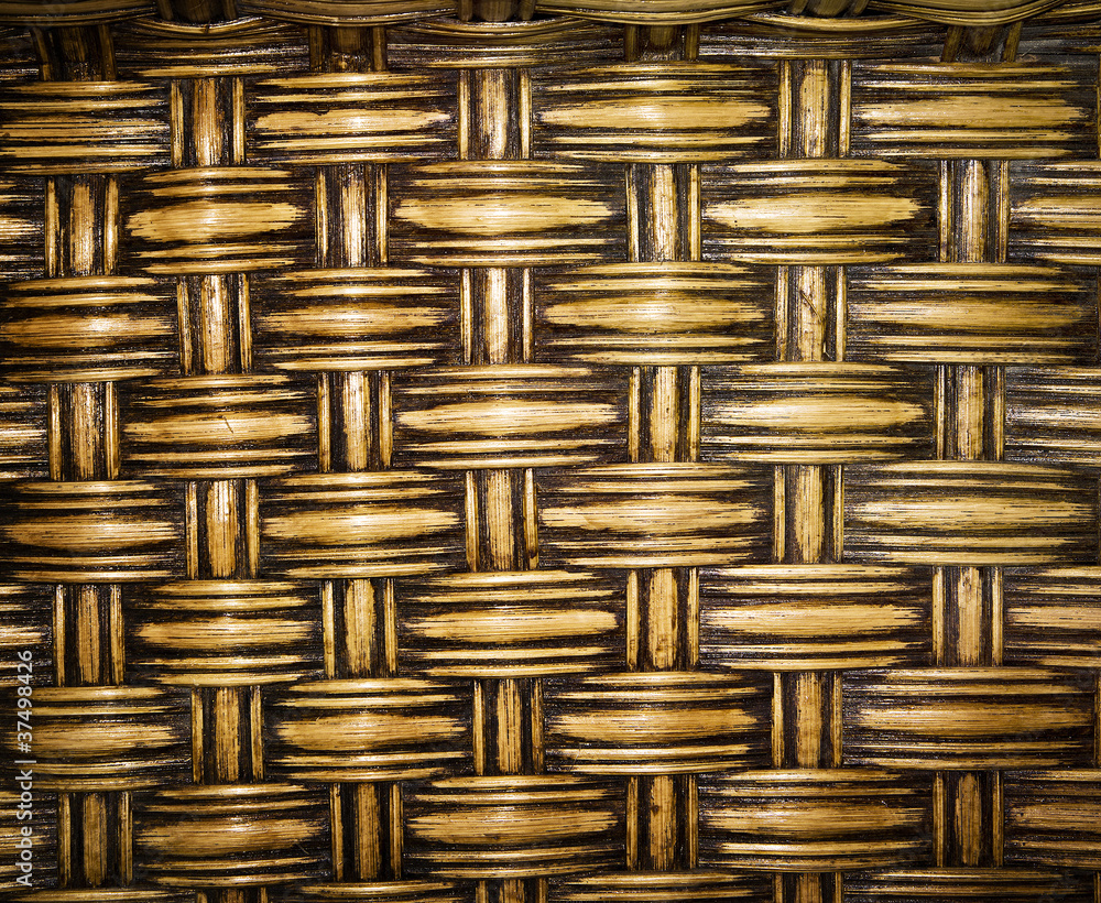Rattan weave texture for background Stock Photo | Adobe Stock