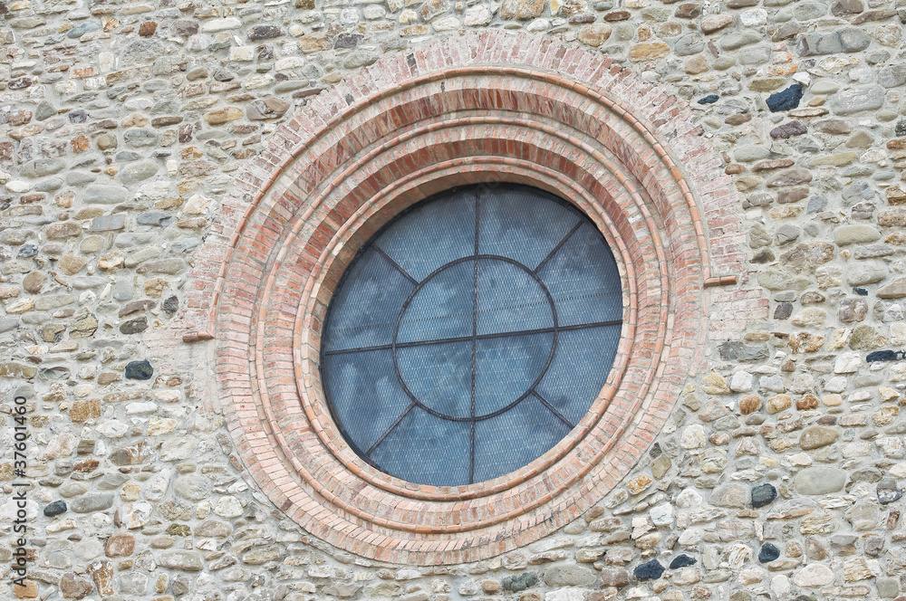 Rose window. Stock Photo | Adobe Stock
