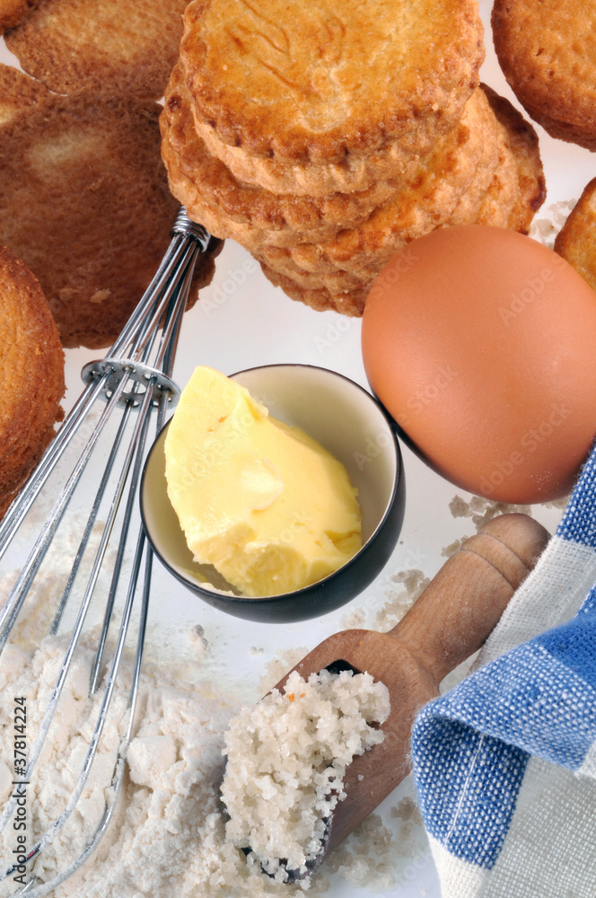 Foto de Les gâteaux au beurre bretons do Stock | Adobe Stock