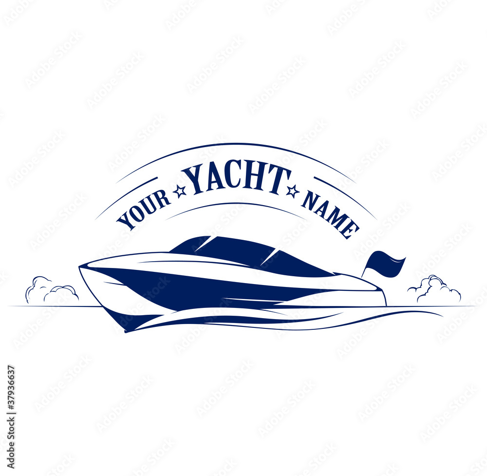 speed boat icon Stock Vector | Adobe Stock