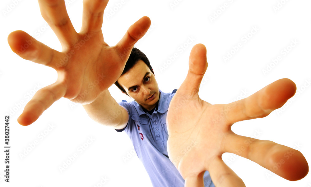 Man reaching something Photos | Adobe Stock