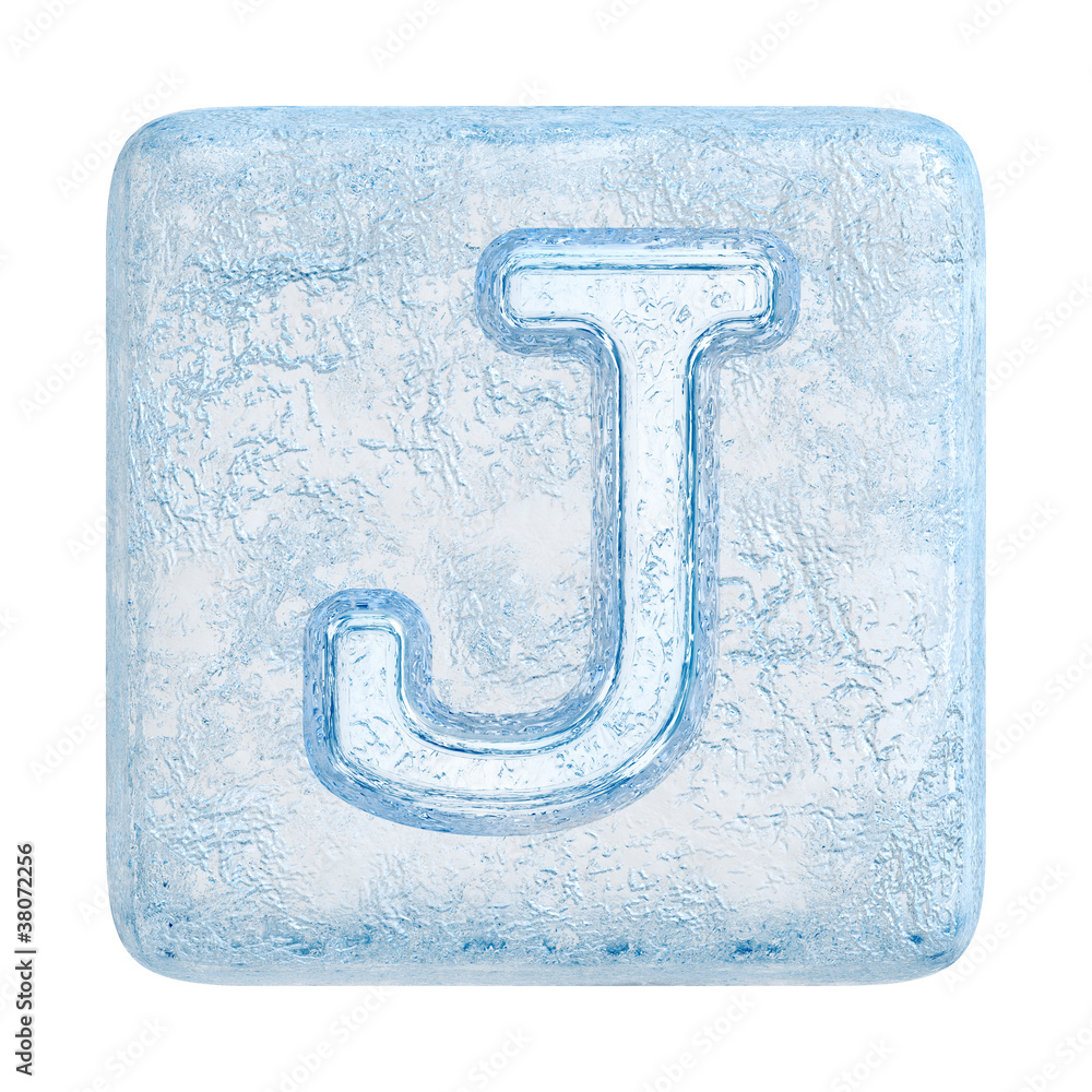 Ice Cube Letters
