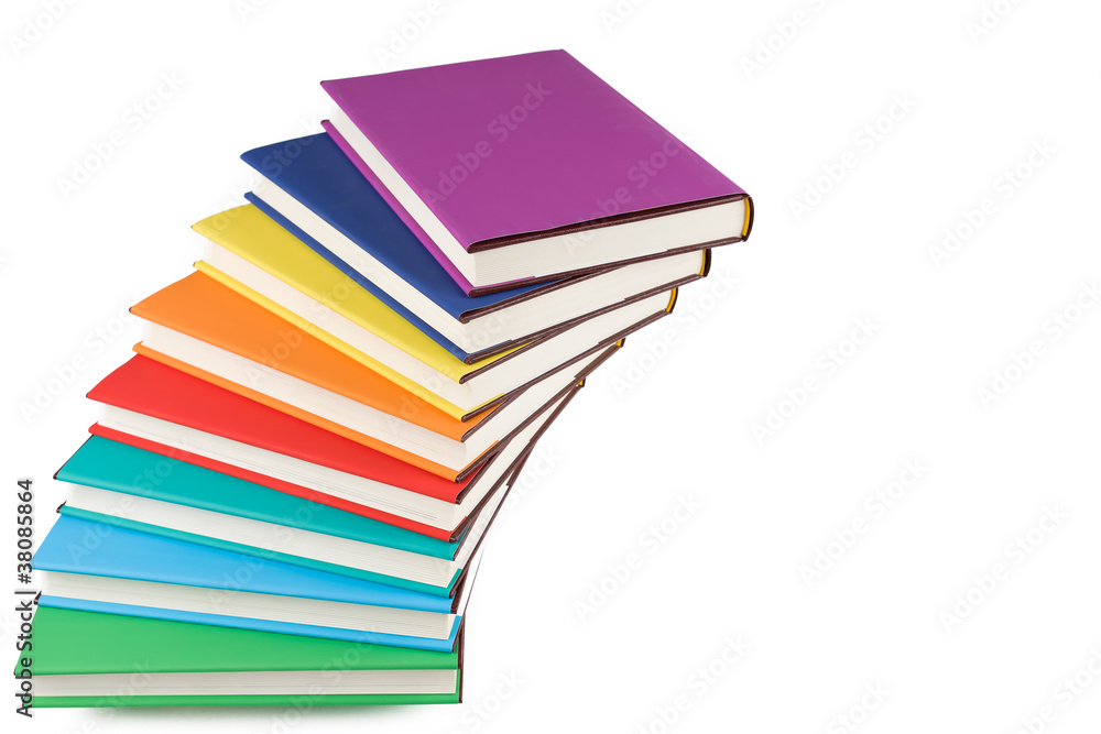 Colorful books Stock Photo | Adobe Stock