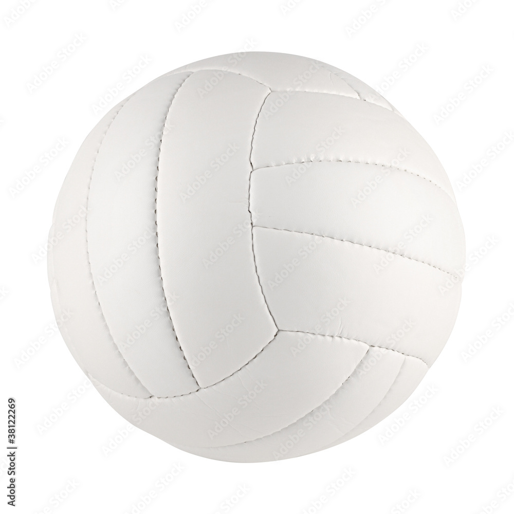 volleyball white Stock Photo | Adobe Stock