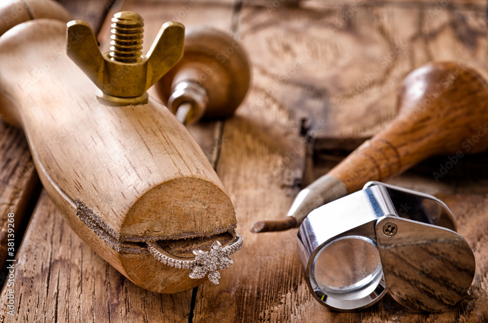 Goldsmith's tools Stock Photo | Adobe Stock