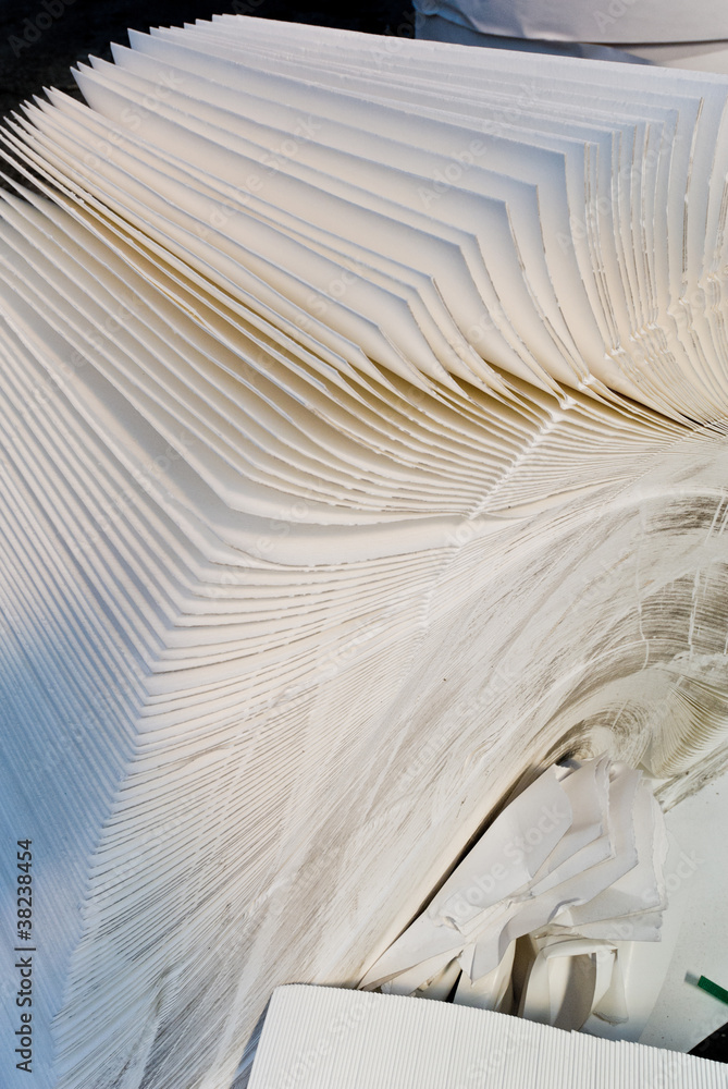 Photo & Art Print Recycling of waste paper cellulose, gmg9130