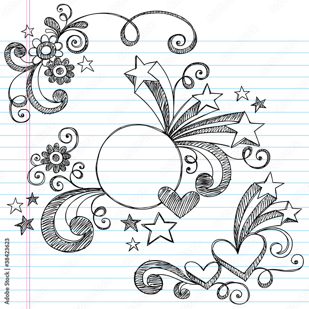 Sketchy Doodle Border