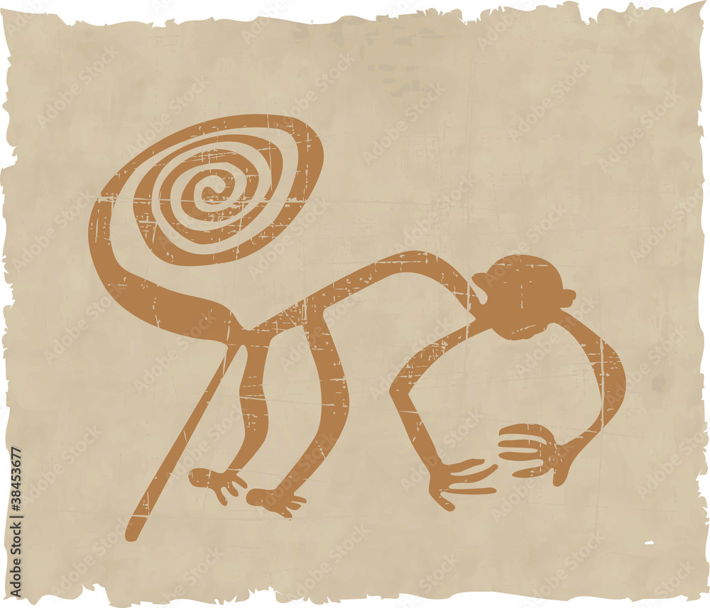 Nazca Lines Set - Vector illustration Stock Vector | Adobe Stock