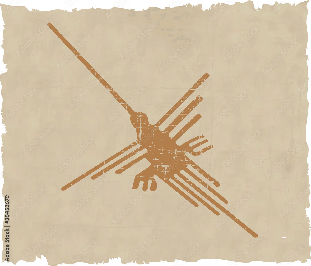 Nazca Lines Set - Vector illustration Stock Vector | Adobe Stock