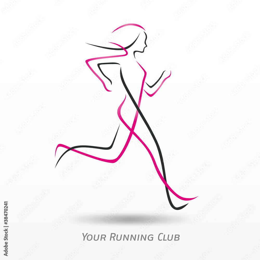 logo running, running Stock Vector | Adobe Stock