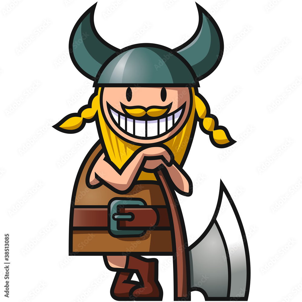 Wikinger Stock-Vektorgrafik | Adobe Stock