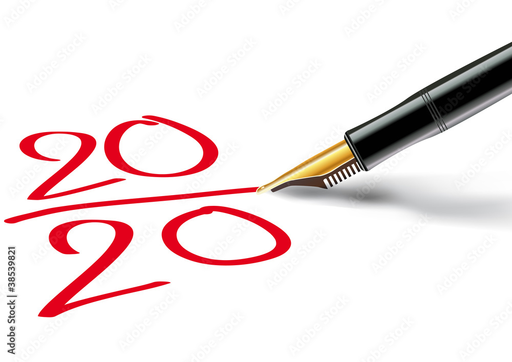 Vecteur Stock Stylo_Plume_Note_20 | Adobe Stock