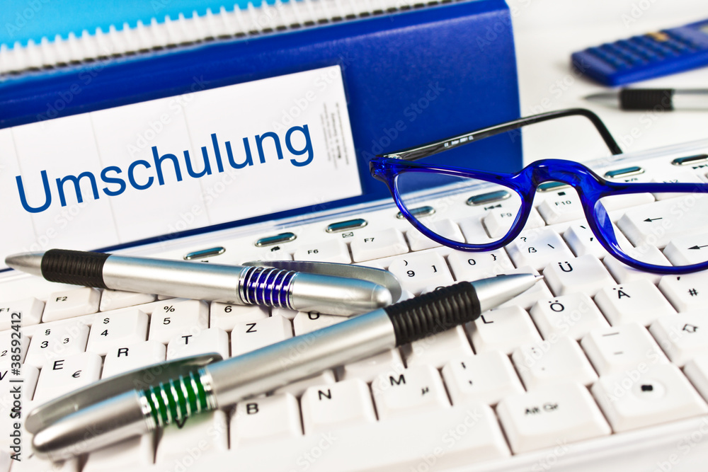 Umschulung Stock Photo | Adobe Stock