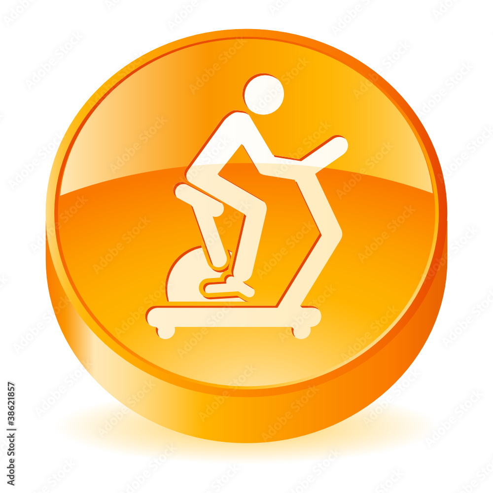 Ergometer Stock-Vektorgrafik | Adobe Stock