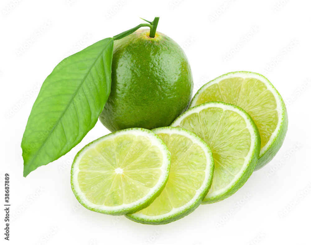fresh lime Stock Photo | Adobe Stock