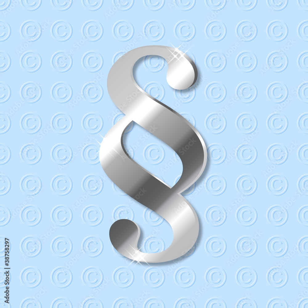 Paragraf SYMBOL Stock-Vektorgrafik | Adobe Stock