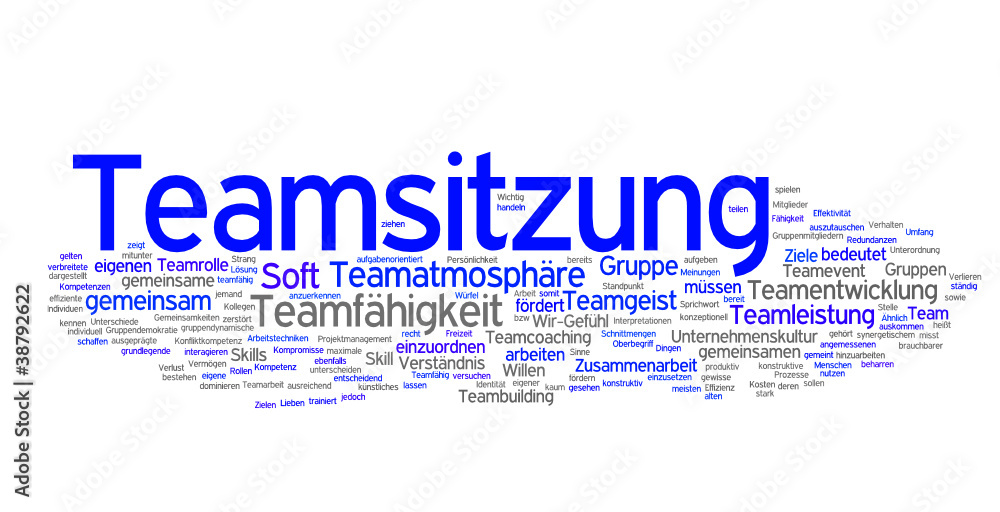 Teamsitzung Stock-Vektorgrafik | Adobe Stock