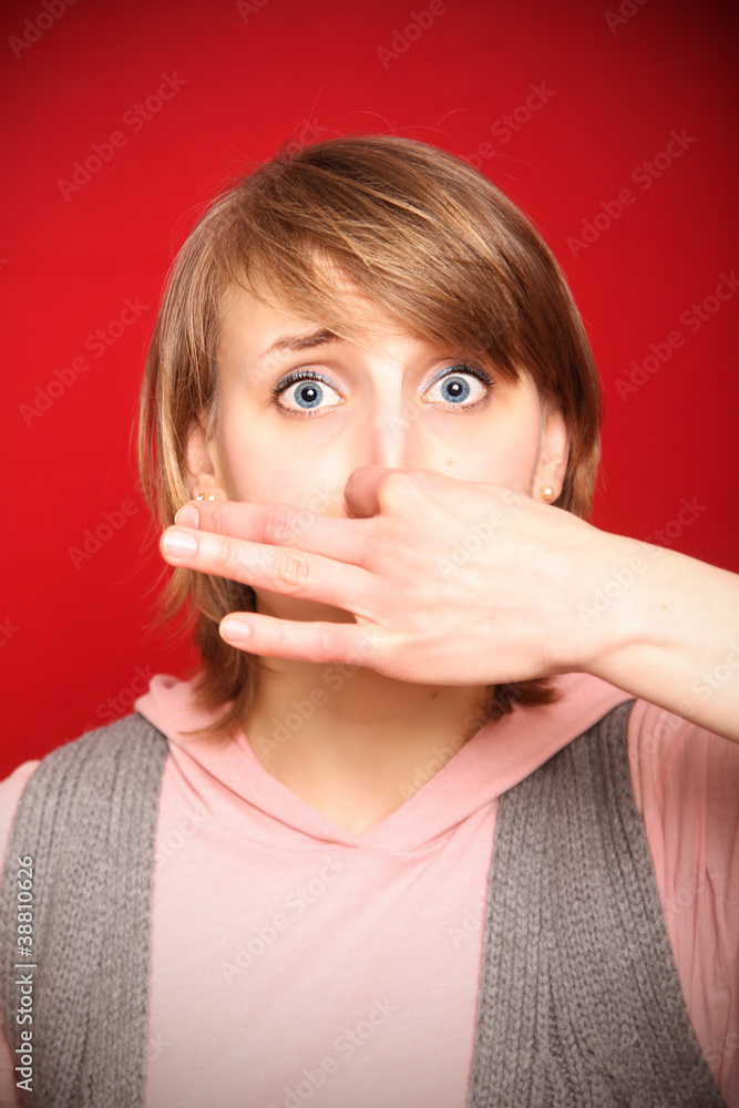 Oh mein Gott, was stinkt hier so ?!? Stock-Foto | Adobe Stock