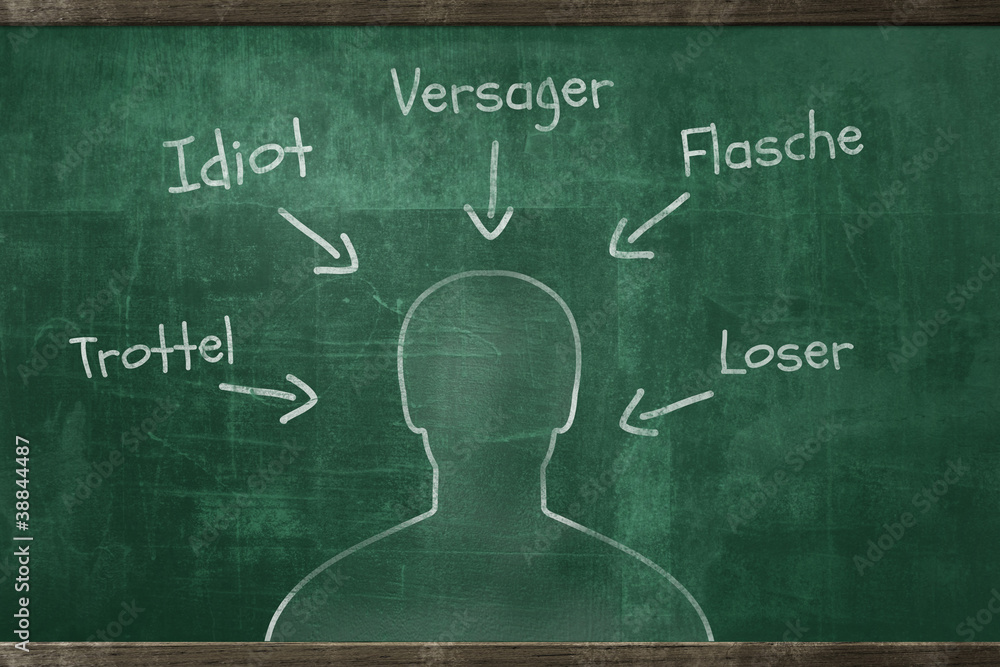 Mobbing Stock-Illustration | Adobe Stock