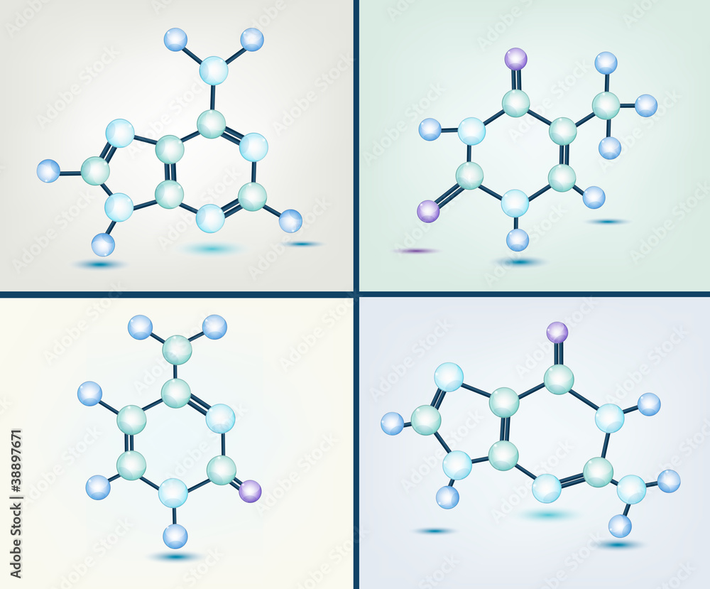 basi azotate - adenina, timina, guanina e citosina Stock Vector | Adobe ...