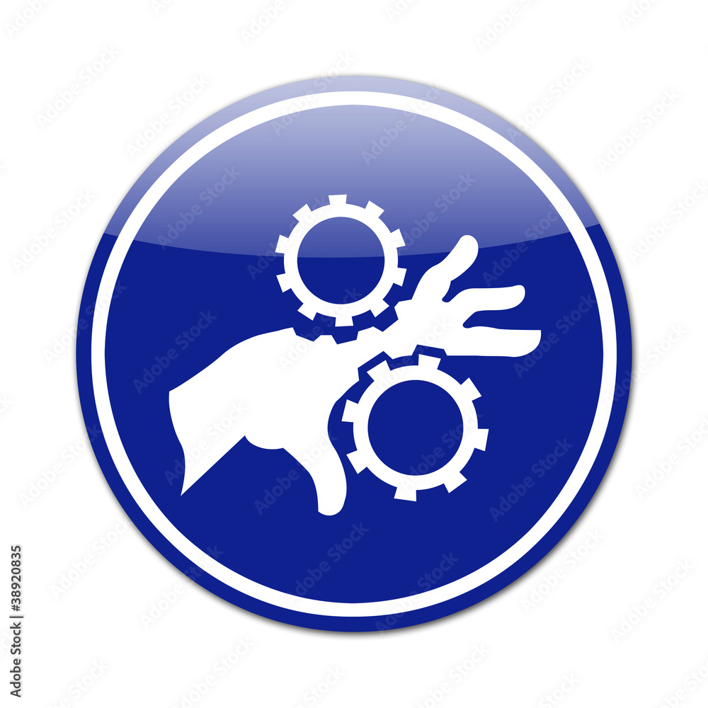 Señal mano atrapada ilustración de Stock | Adobe Stock