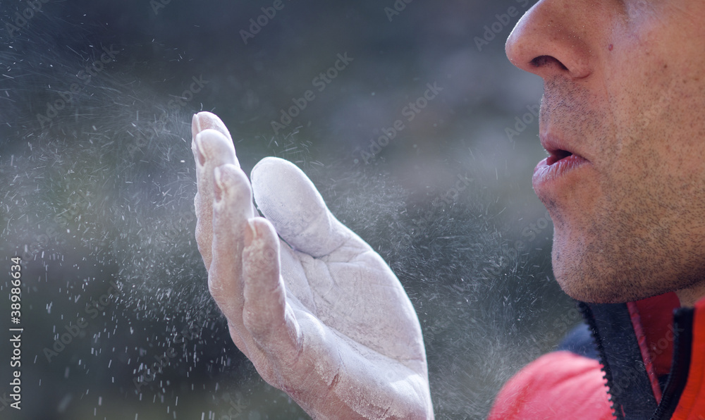 magnesium powder Stock Photo | Adobe Stock