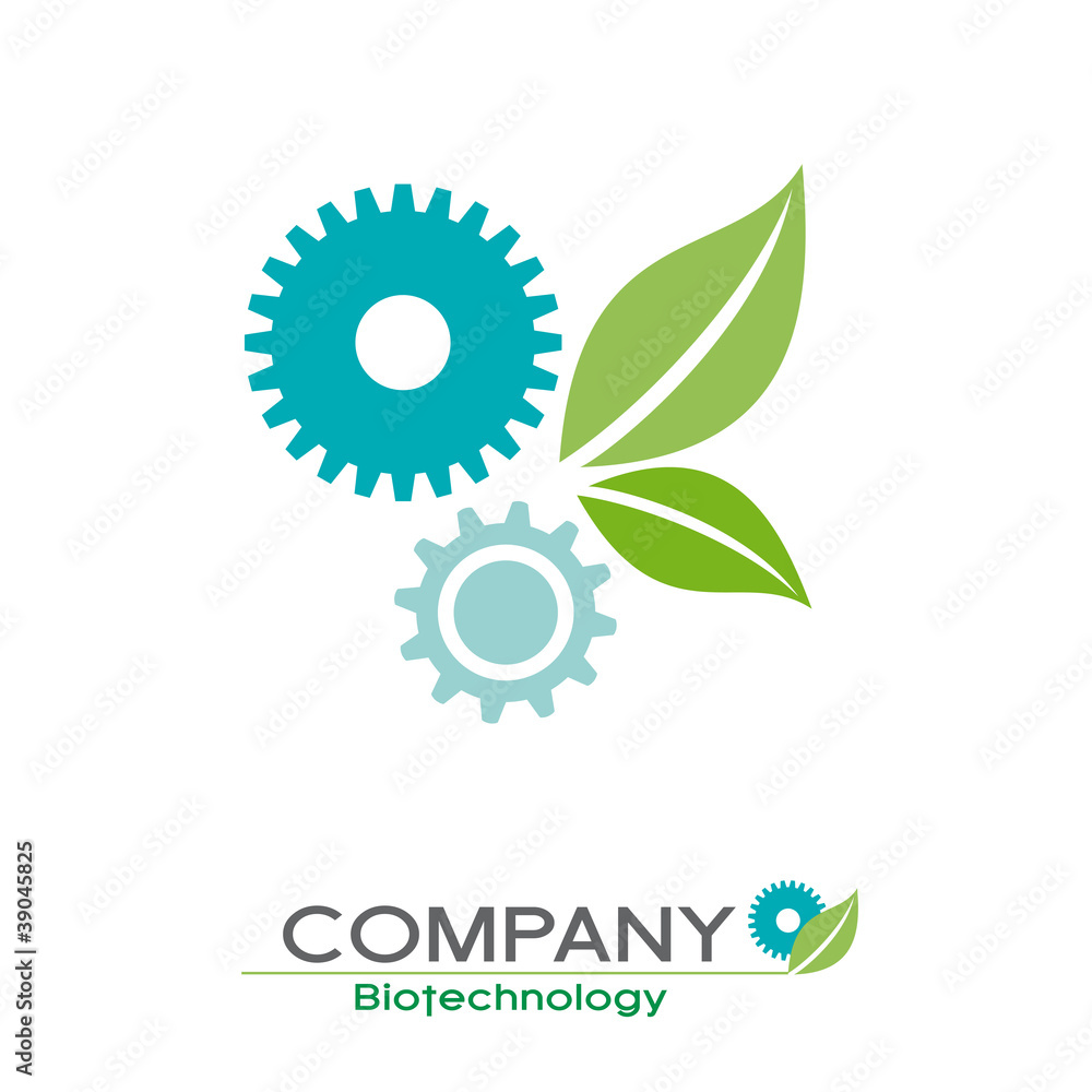 Logo biotech, farming # Vector Stock Vector | Adobe Stock