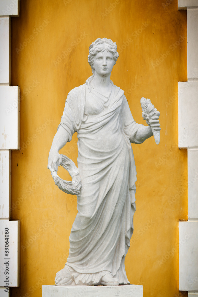 Statue of Roman god Stock Photo | Adobe Stock