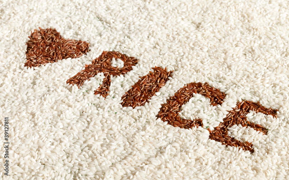 Love Rice foto de Stock | Adobe Stock