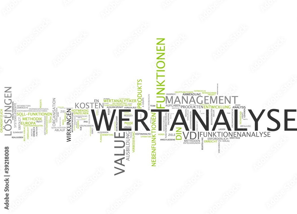 Wertanalyse Stock-Illustration | Adobe Stock
