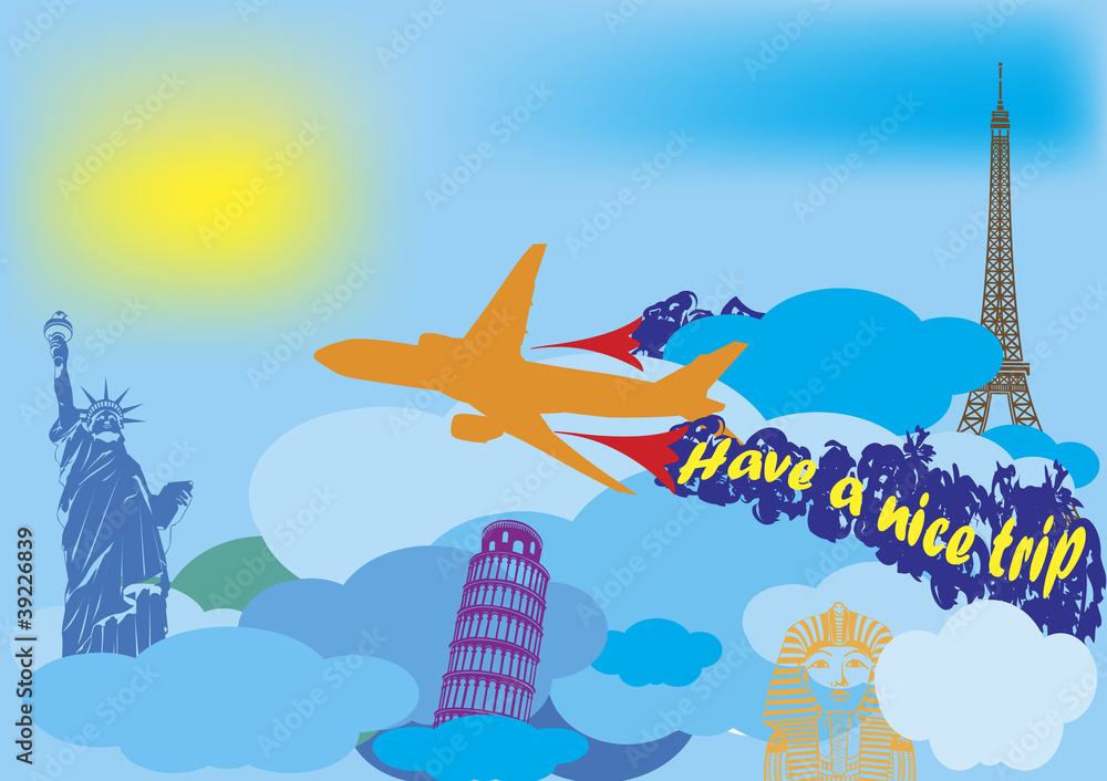 Have a nice trip Stock Vector | Adobe Stock