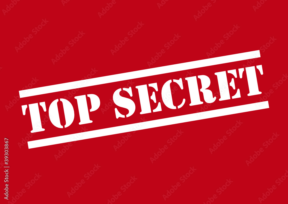 Top Secret Stock Vector | Adobe Stock