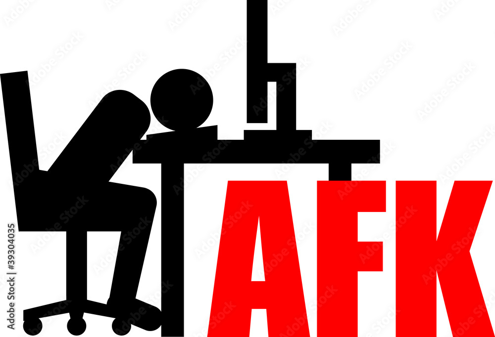 afk Stock Illustration | Adobe Stock