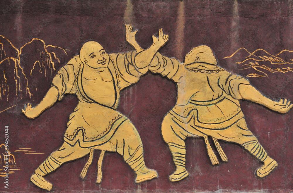 Old Monk shaolin Stock Photo | Adobe Stock