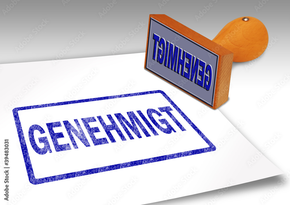 Stempel - genehmigt Stock-Illustration | Adobe Stock