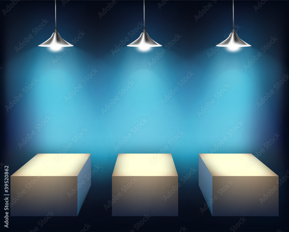 Exhibit. Vector illustration. Stock Vector | Adobe Stock