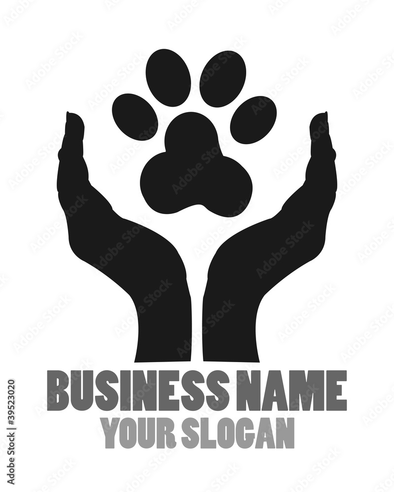 Protect Animals Logo Stock Vector | Adobe Stock