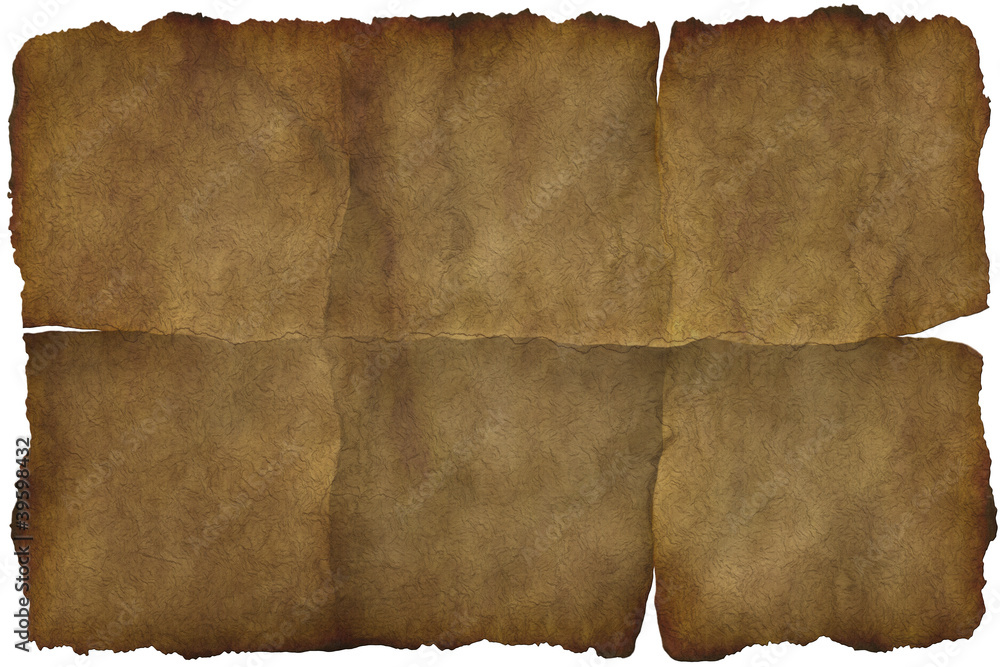 Old vintage paper texture or background with traces of folds Stock ...