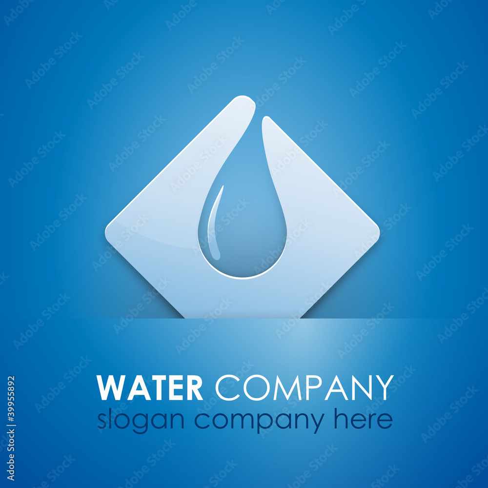 Logo safeguarding water # Vector Stock Vector | Adobe Stock
