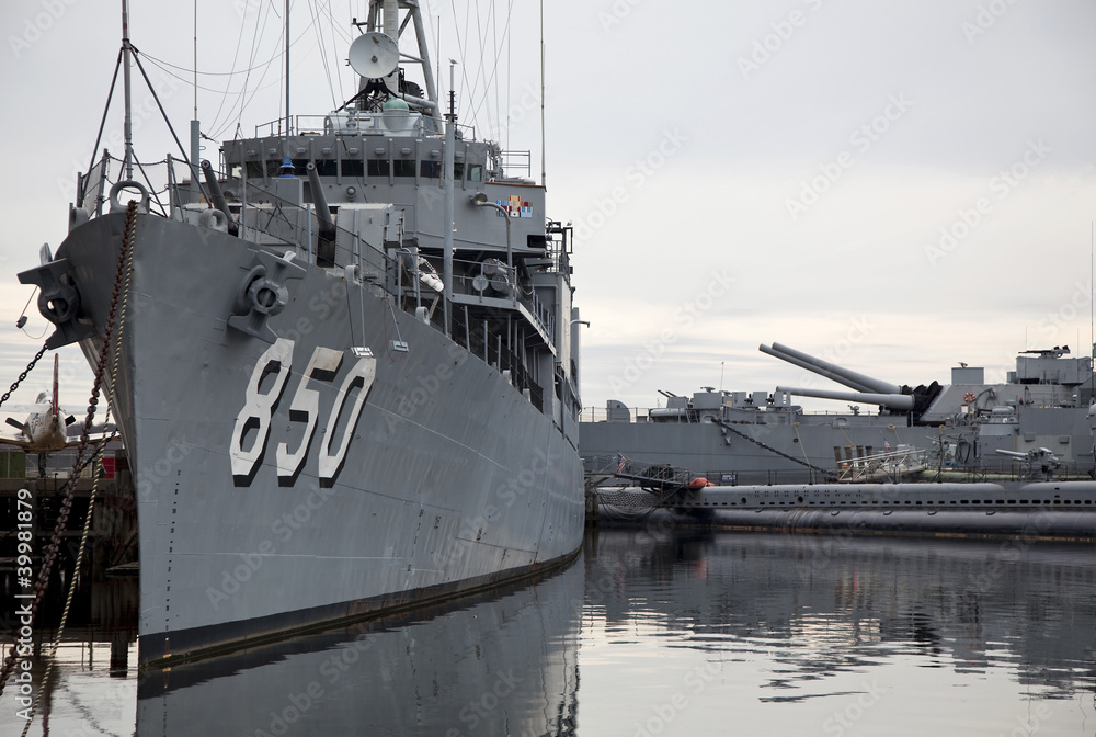 Battleship USS Joseph P. Kennedy, Jr. Stock Photo | Adobe Stock