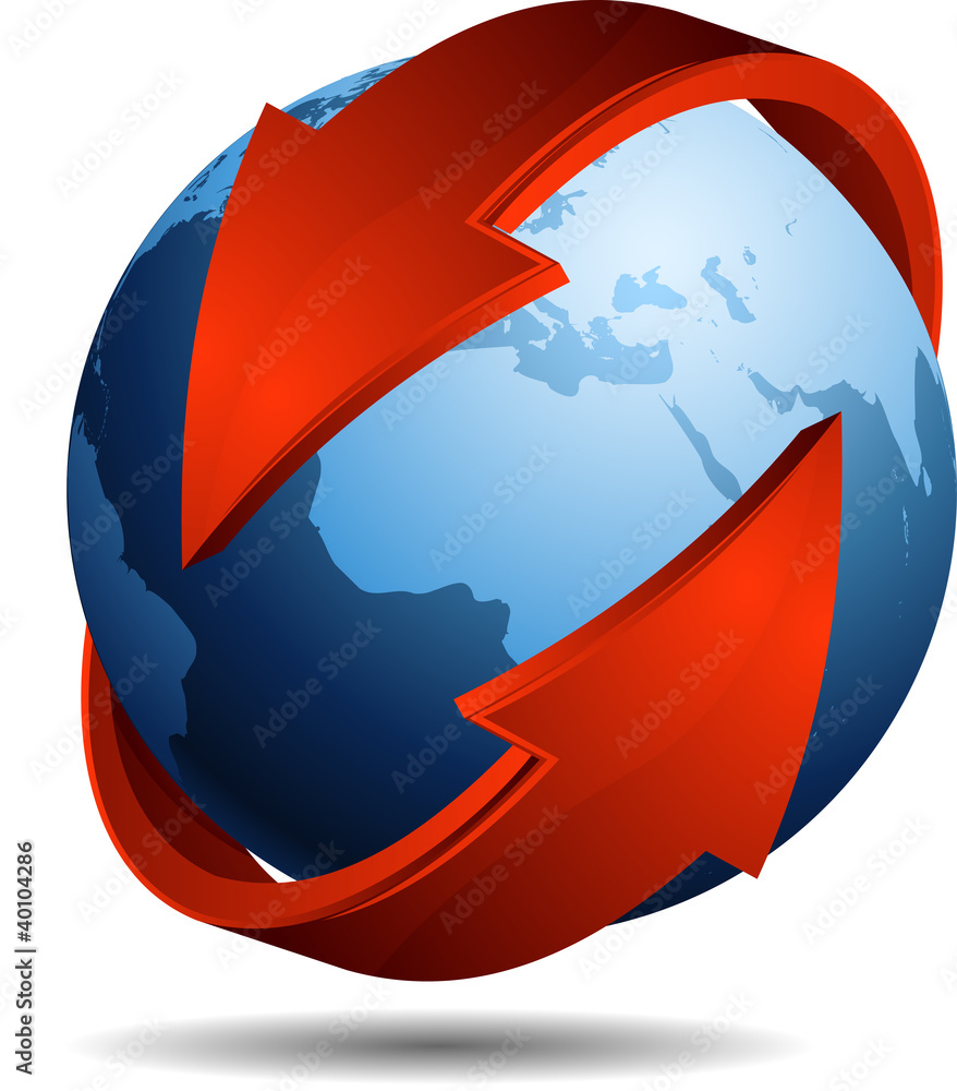 Globo Stock Illustration | Adobe Stock