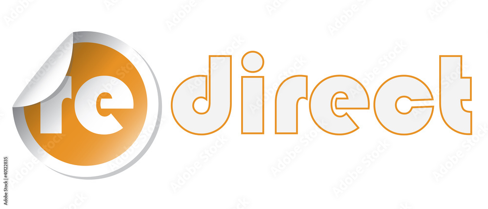 Logo redirect Stock Vector | Adobe Stock