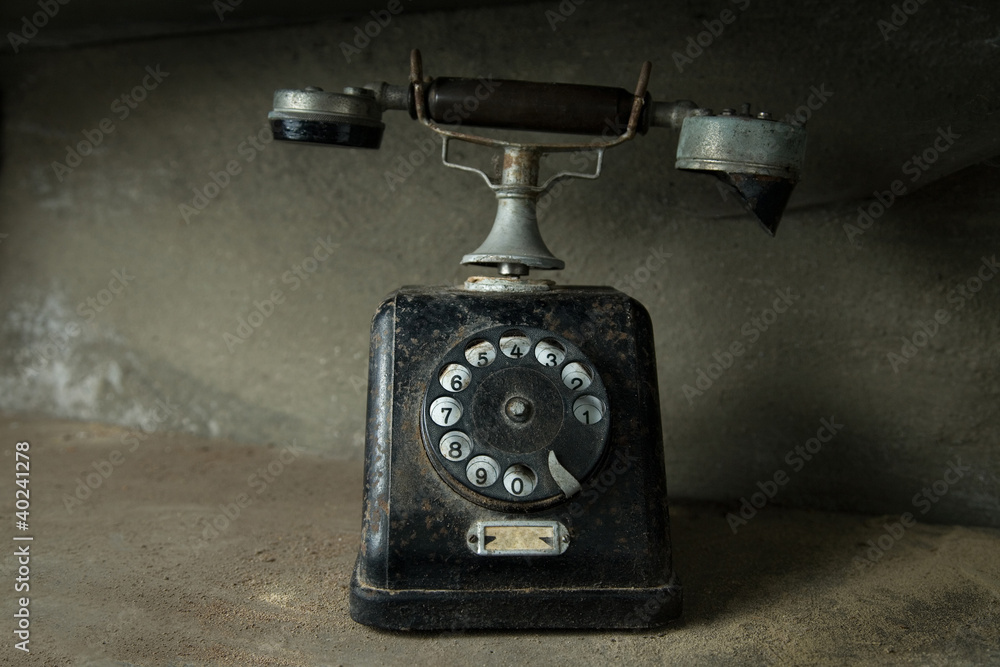 Altes Telefon Stock Photo | Adobe Stock