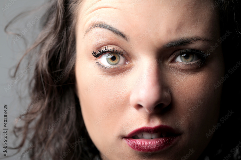 Doubtful look Stock Photo | Adobe Stock