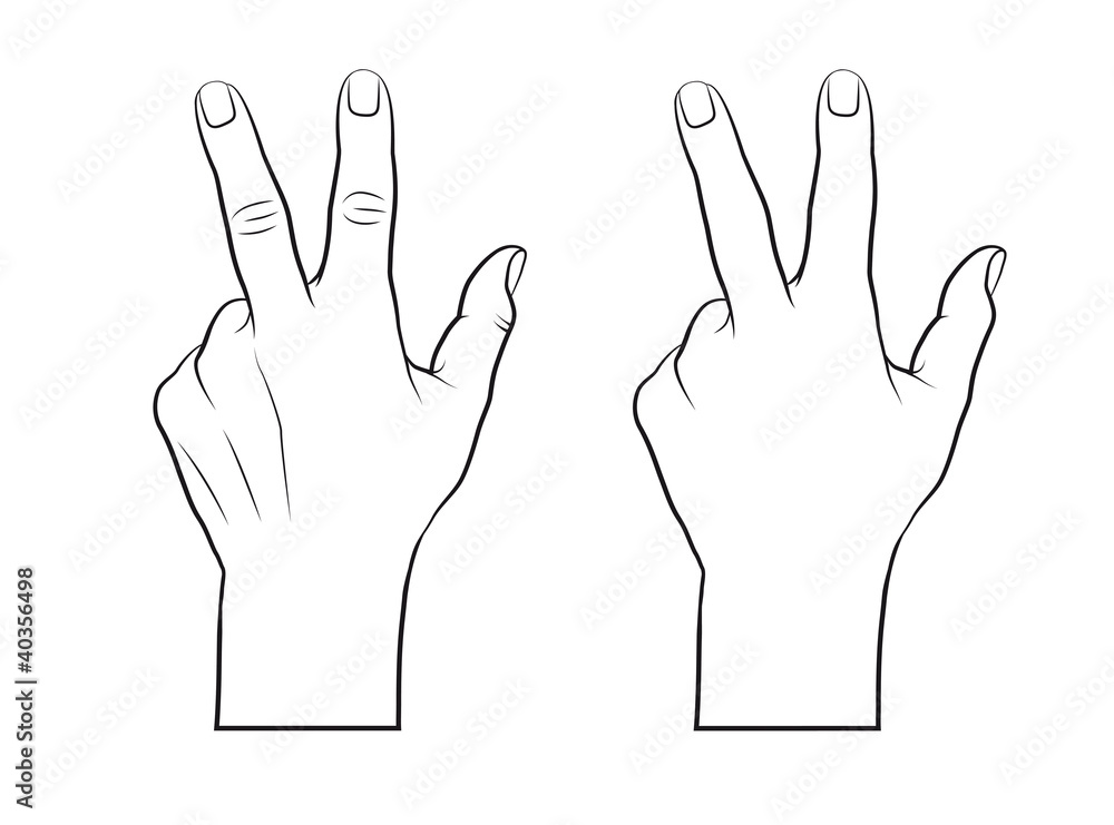 Schwurhand, Schwur Stock-Vektorgrafik | Adobe Stock