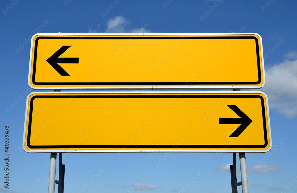 wegweiser Stock-Foto | Adobe Stock