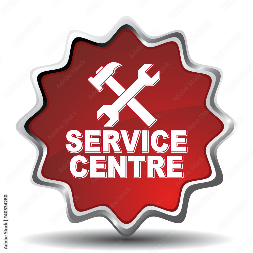 SERVICE CENTRE ICON Stock Vector | Adobe Stock