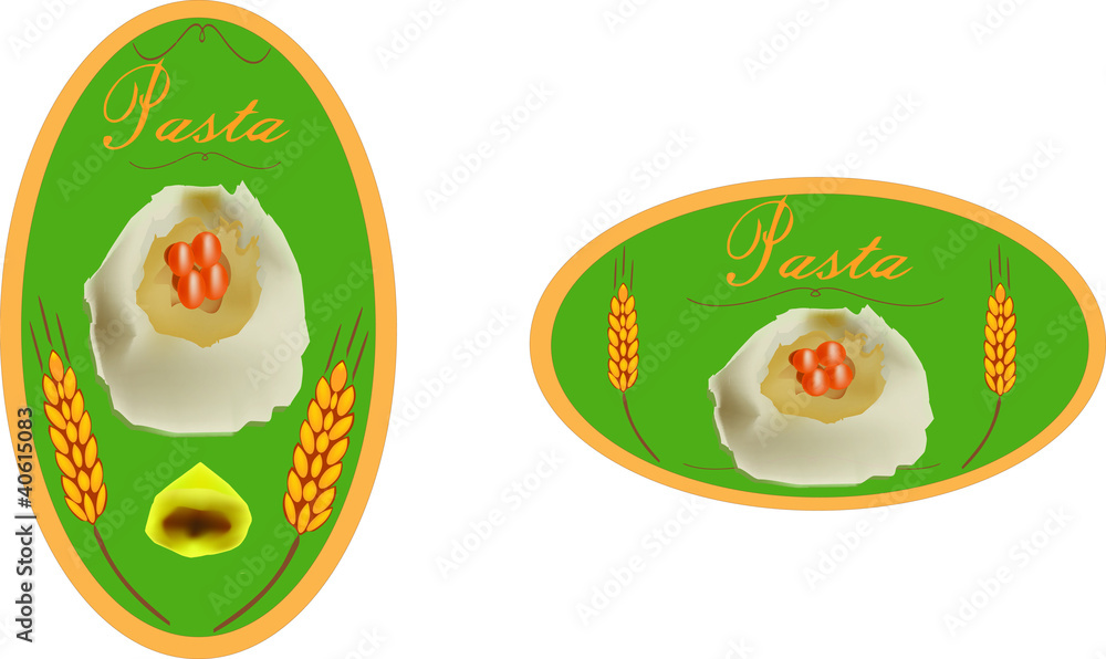 logo pasta Stock Vector | Adobe Stock